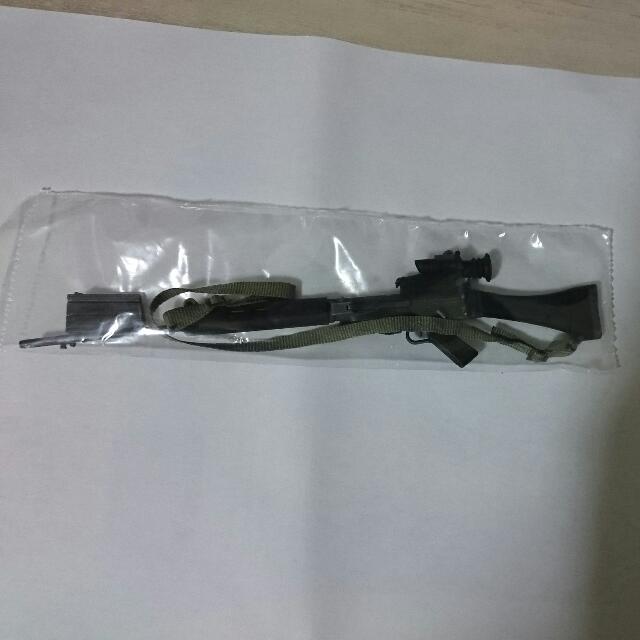 1/6 Dragon(DML) FAL Rifle With Scope, Hobbies & Toys, Toys & Games on ...