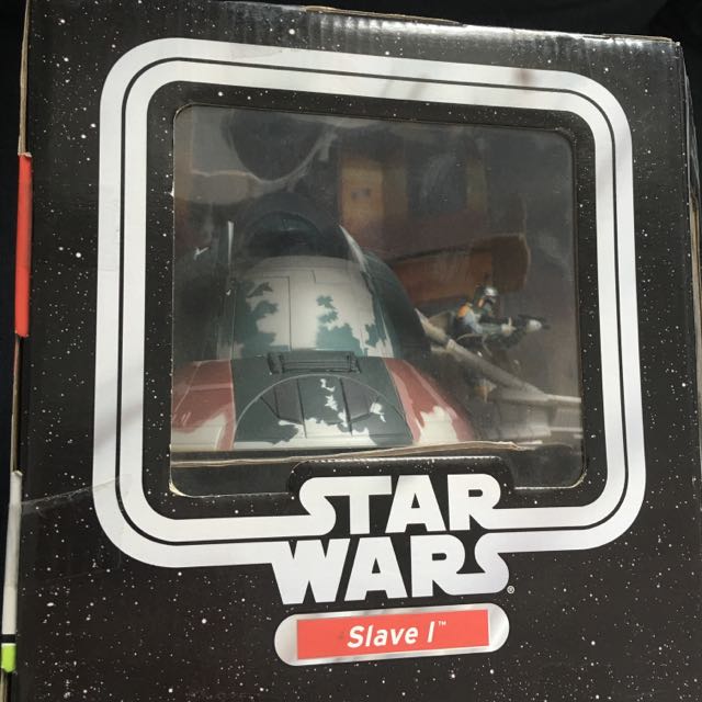 Last Piece! Hasbro Vintage Slave 1 With Boba Fett 3.75inch Figure ...