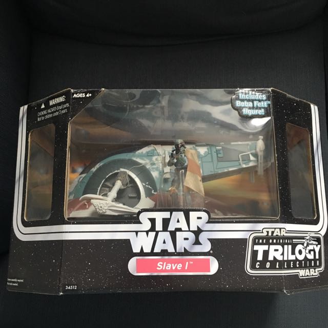 Last Piece! Hasbro Vintage Slave 1 With Boba Fett 3.75inch Figure ...