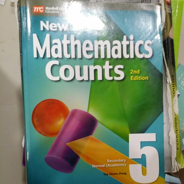 New Mathematics Counts 2nd Edition Secondary 5NA, Hobbies & Toys, Books ...