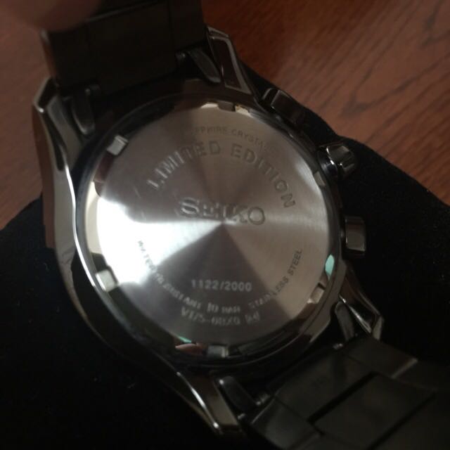 SEIKO SOLAR SSC185P1 LIMITED EDITION 1122/2000 (used), Mobile Phones & Gadgets, Wearables ...