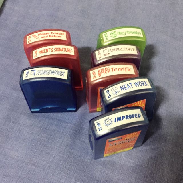 Reserved - Toyo Self Inking Stamps, Hobbies & Toys, Books & Magazines ...