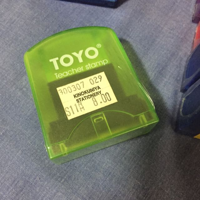 Reserved - Toyo Self Inking Stamps, Hobbies & Toys, Books & Magazines ...