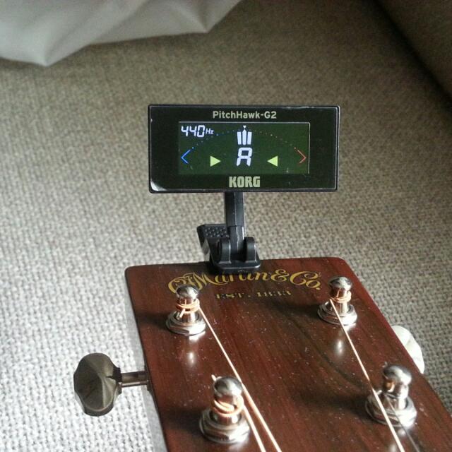 Korg PitchHawk G2 tuner [AW3G2-BK], Hobbies & Toys, Music & Media ...