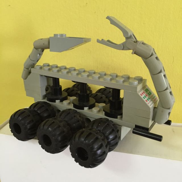 Lego Parts Vehicle Bendable Flexible Grey Arms Wheels Monster Machine ...
