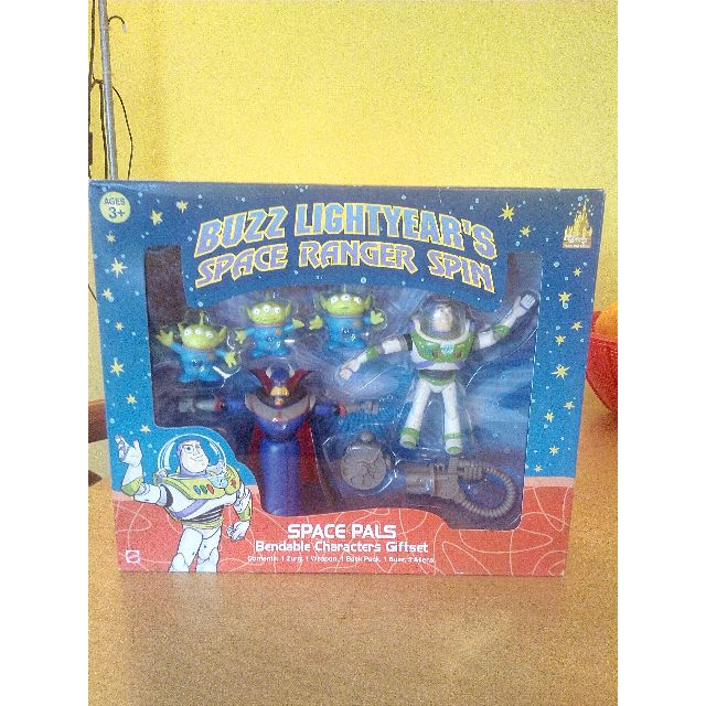*NEW* Buzz Lightyear's Space Ranger Spin Toy Set (1 Emperor Zurg, 1 ...