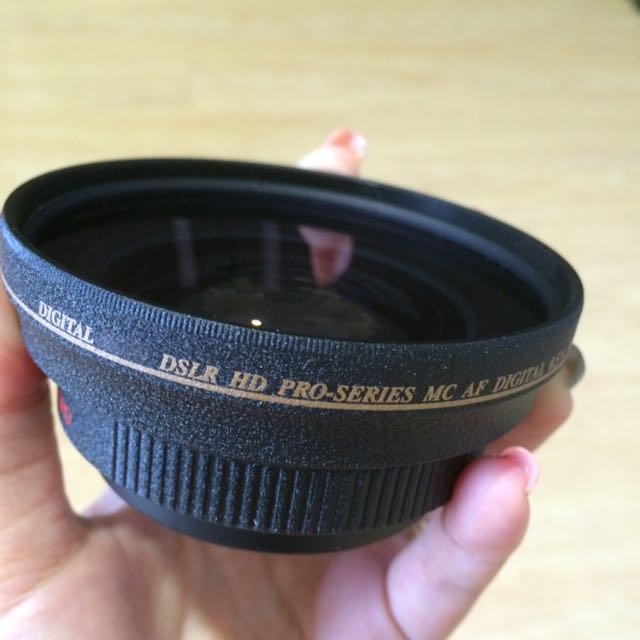 Vitacon digital dslr hd pro series mc af digital 0.5 x wide angle lens ...