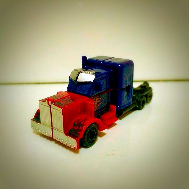 Voyager Demolisher w/ Legends Optimus Prime ROTF Transformers Hasbro ...