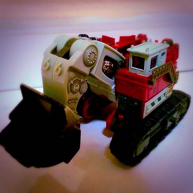 Voyager Demolisher w/ Legends Optimus Prime ROTF Transformers Hasbro ...