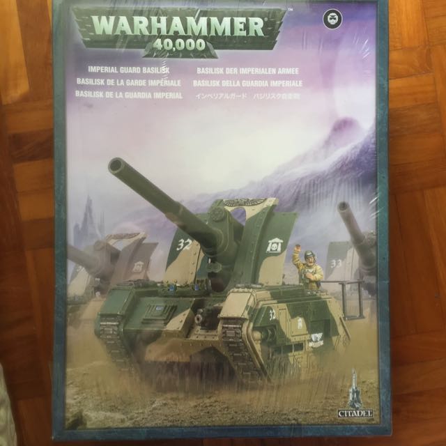 Warhammer 40K Imperial Guard Basilisk, Hobbies & Toys, Toys & Games on ...