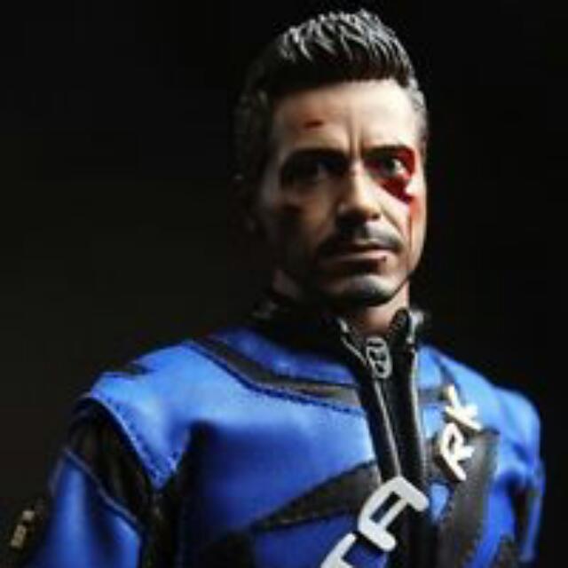 (RESERVED)Iron Man Tony Stark Racing Suit Jacket 1/6 scale kitbash ...
