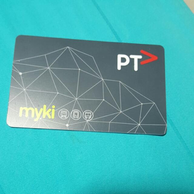 Melbourne Myki Card For PT Public Transport, Tickets & Vouchers, Local ...