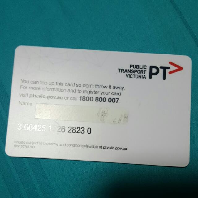 Melbourne Myki Card For PT Public Transport, Tickets & Vouchers, Local ...