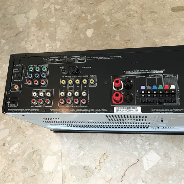 Onkyo 5.1 HT-R370 5.1 AV Sound System, Computers & Tech, Parts ...