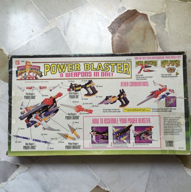 Mighty Morphin Power Rangers Power Blaster, Hobbies & Toys, Toys ...