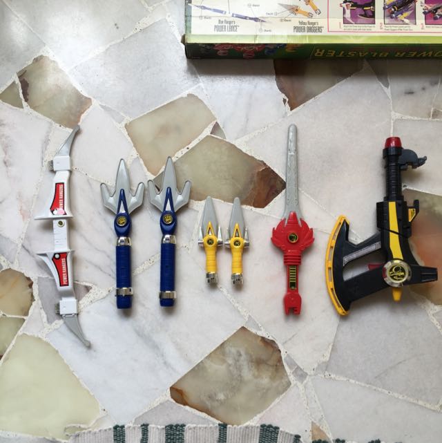 Mighty Morphin Power Rangers Power Blaster, Hobbies & Toys, Toys ...