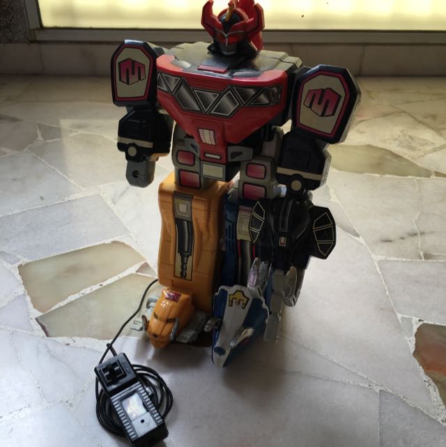 Mighty Morphin Power Rangers Remote Controlled Megazord (Without Sword ...