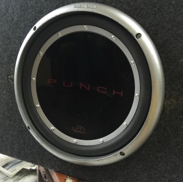 Rockford Fosgate Punch P1 Car Woofer, Everything Else on Carousell