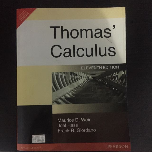 Thomas Calculus 11th Edition, Hobbies & Toys, Books & Magazines, Assessment Books on Carousell