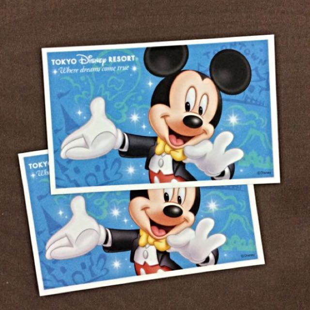 1 X Disneyland/SEA ticket, Tickets & Vouchers, Local Attractions ...