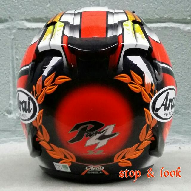 Arai Visor sticker, Car Accessories on Carousell