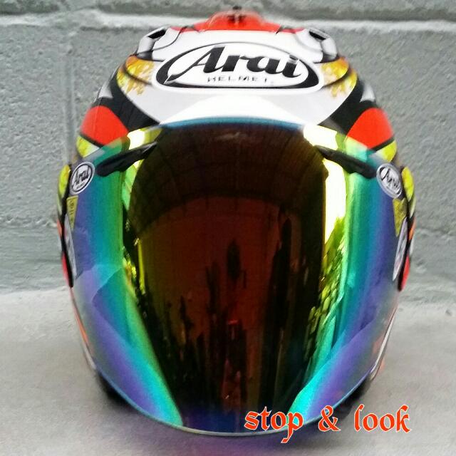 Arai Visor sticker, Car Accessories on Carousell