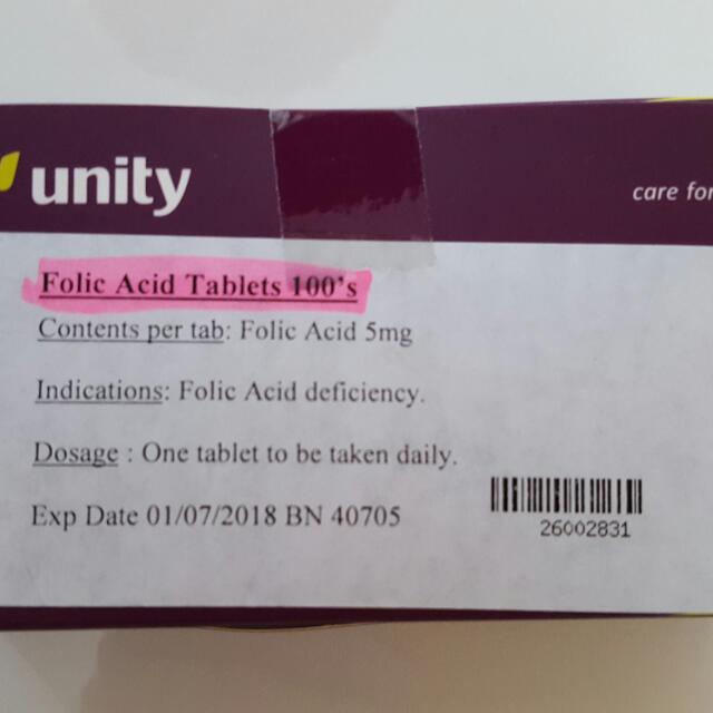 Folic Acid Tablets (FOC), Women's Fashion, Dresses & Sets, Sets or ...