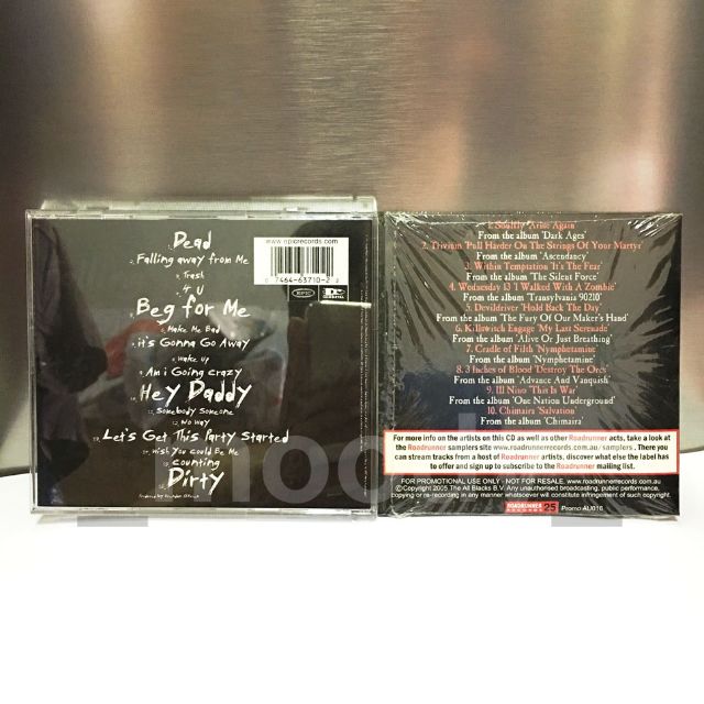 Korn issues CD Album & Roadrunner Records Promo/Sample CD, Hobbies ...