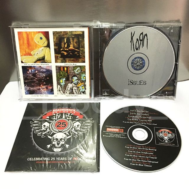 Korn issues CD Album & Roadrunner Records Promo/Sample CD, Hobbies ...