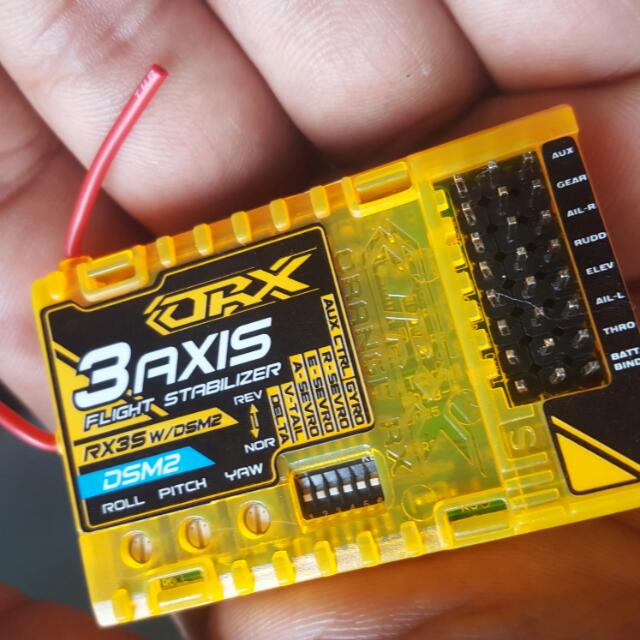 OrangeRX RX3S 3 Axis Flight Stabilizer, Hobbies & Toys, Toys & Games on ...