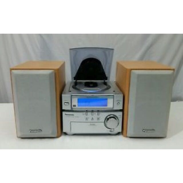 PANASONIC MINI CD STEREO SYSTEM MODEL w/ SB-PM03 SPEAKERS, Computers ...