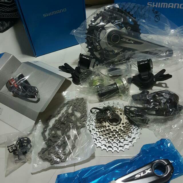 Shimano slx / xt 10 Speed Groupset, Sports Equipment, Bicycles & Parts ...