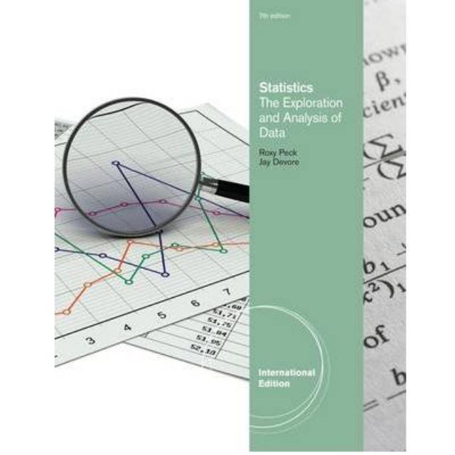 Brand New Statistics The Exploration And Analysis Of Data By Devore