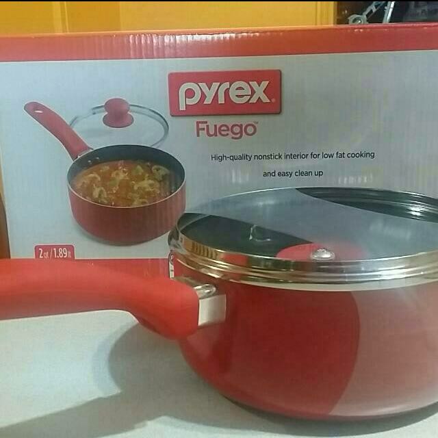 Brand New Pyrex Cooking Pot For $20, Home Appliances on Carousell