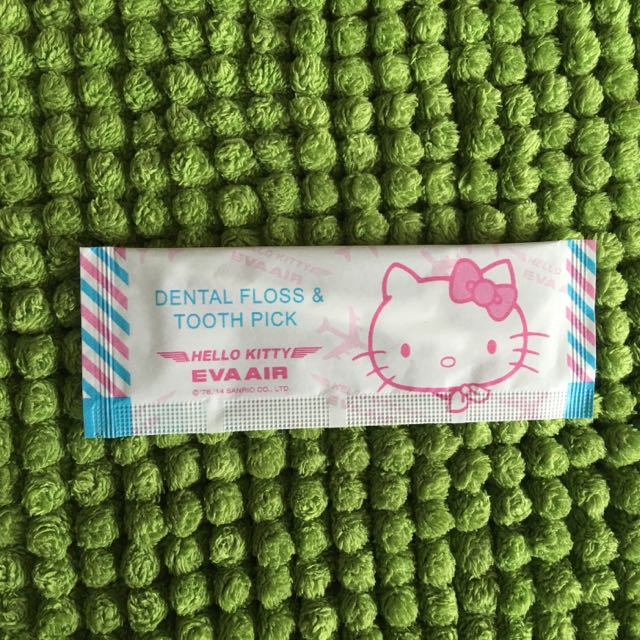 Hello Kitty Dental Floss & Toothpick, Hobbies & Toys, Stationery ...