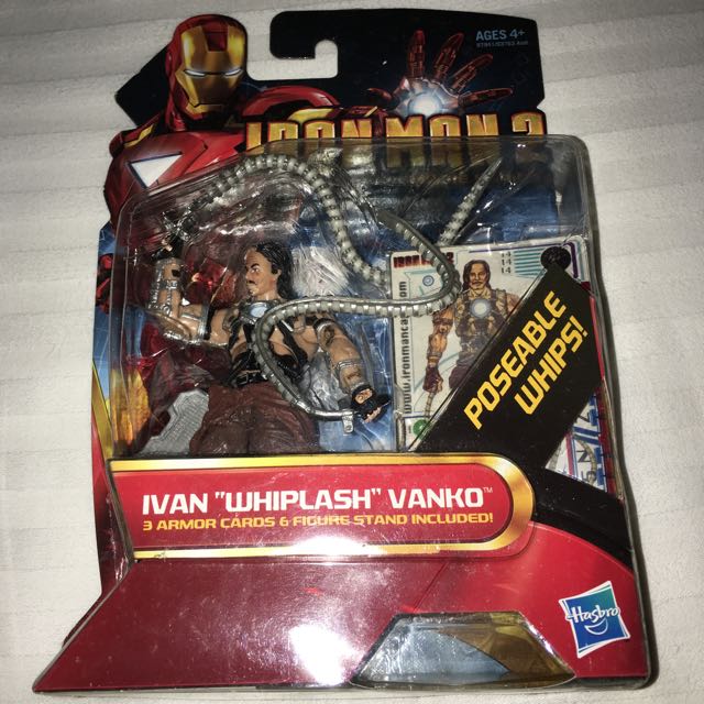Marvel Iron Man 2 Series Ivan Whiplash Vanko 3.75 Inch Action Figure ...