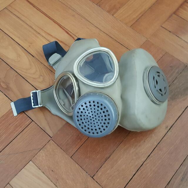 Military Surplus Chinese Type 65 Gas Mask., Furniture & Home Living ...