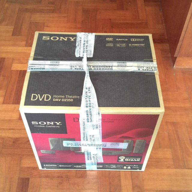Sony DVD Home Cinema System - DAV-DZ350, TV & Home Appliances, TV ...