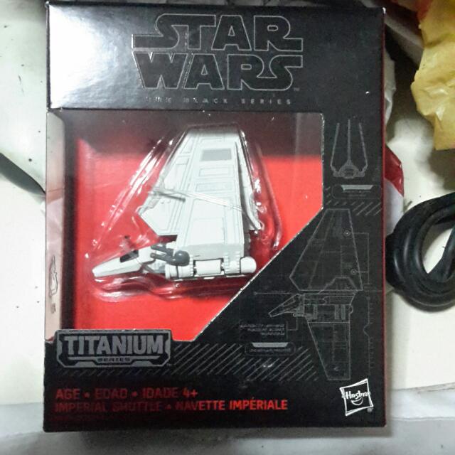 Reserved:Star Wars Black Series Titanium Imperial Shuttle, Hobbies ...