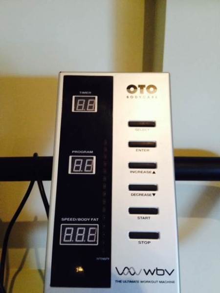 Whole Body Vibration Machine OTO WBV-3000, Sports Equipment, Exercise ...