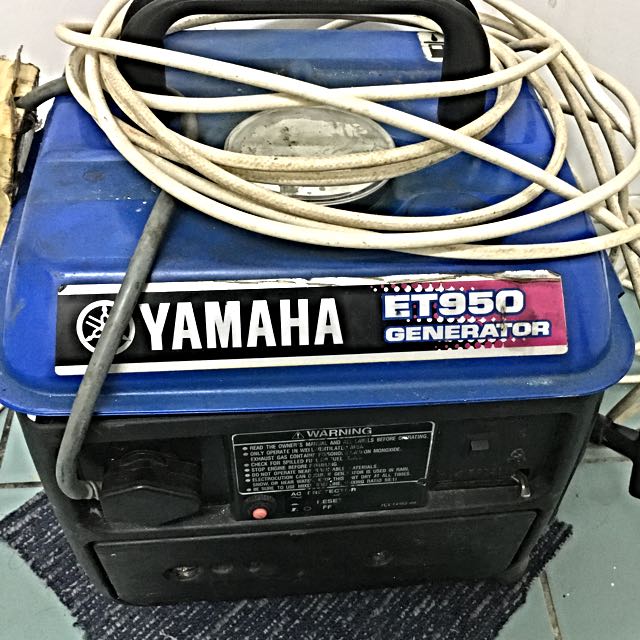 Yamaha Generator ET950, Everything Else on Carousell