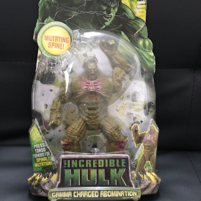 Incredible Hulk Gamma Charged Abomination, Hobbies & Toys, Toys & Games ...