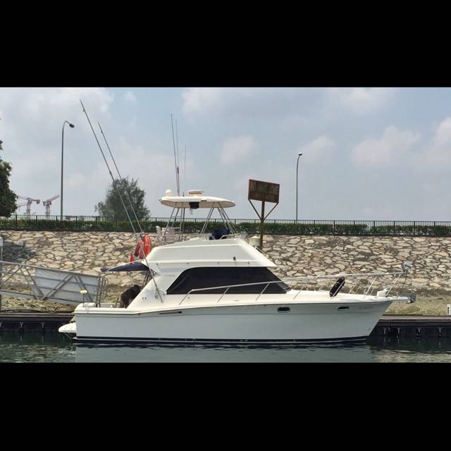 Riviera 3300 Sports Flybridge Yacht, Car Accessories on Carousell