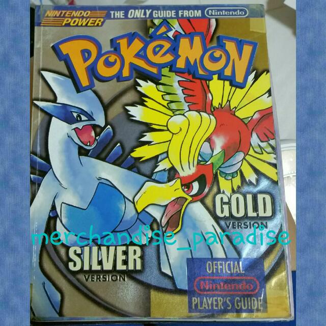Classic Pokemon Silver/Gold Version Guidebook, Video Gaming, Gaming ...