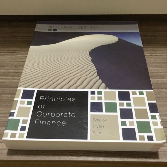 MBA / University Reference Text Book - Principles Of Corporate Finance ...