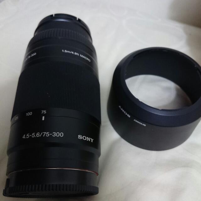 Sony Alpha 75-300mm 4.5-5.6 Lens, Mobile Phones & Gadgets, Mobile ...