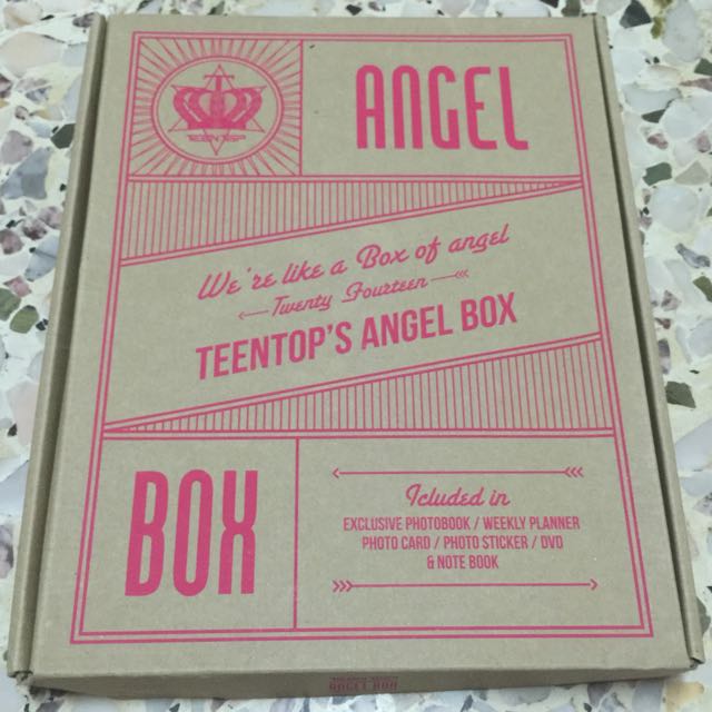 Teen Top Angel Box Set, Hobbies & Toys, Collectibles & Memorabilia, Fan Merchandise on Carousell