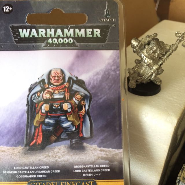 Warhammer 40,000 Lord Castellan Creed & Tech Marine, Hobbies & Toys ...