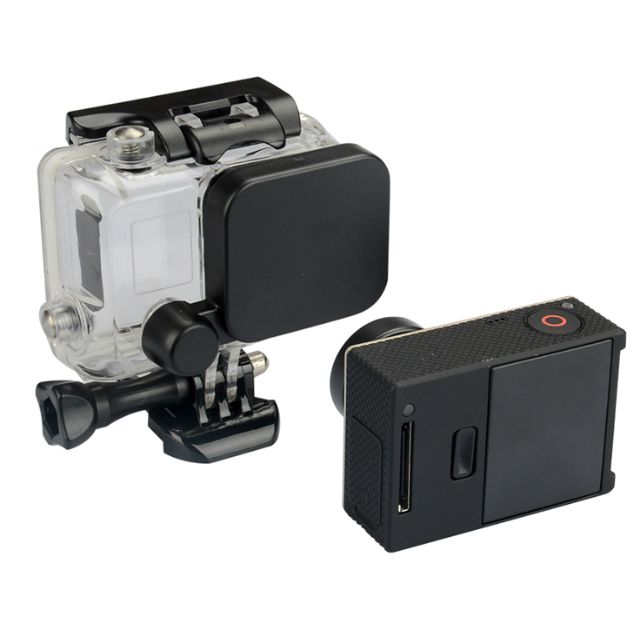 GoPro HERO3, HERO3+, Housing Cover Set, lens cover, battery door, USB ...