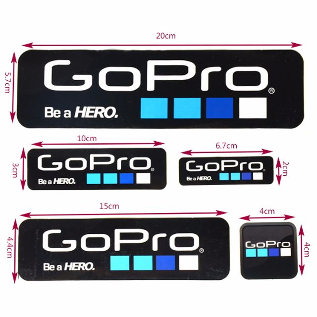GoPro Sticker Set, Photography, Photography Accessories, Other ...